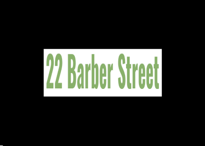 22 Barber Street ~ Les Frères Green